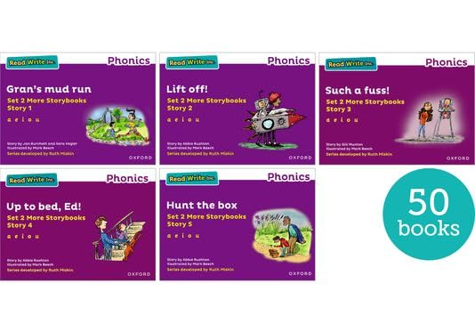 Read Write Inc. Phonics: Purple Set 2 More Storybooks (Pack of 50 ...