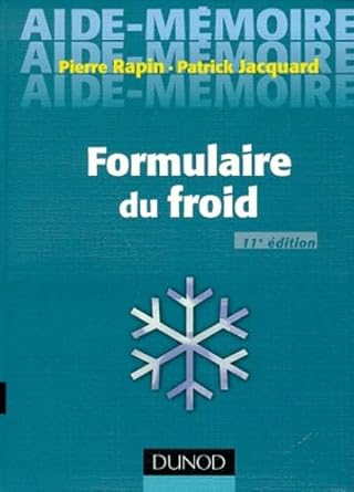 Amazon.fr - Formulaire du froid - Jacquard, Patrick, Rapin, Pierre - Livres