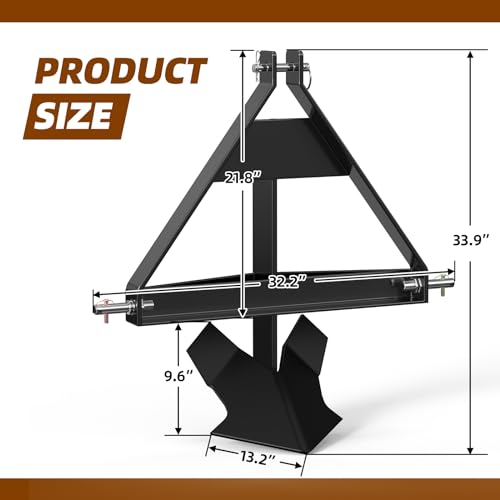 Snapklik.com : Middle Buster For Category Plow 3-Point Hitch, Heavy ...