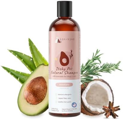 kin+kind, Itchy Dog Shampoo, 1 x 354ml : Amazon.co.uk: Pet Supplies