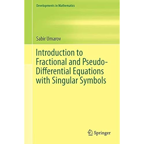 Introduction To Fractional And Pseudo Differential Equations