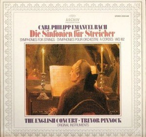 Amazon.com: Carl Philipp Emanuel Bach-Symphonies for Strings-The ...