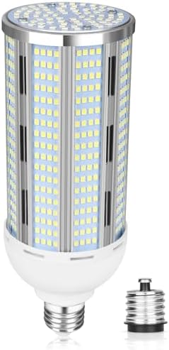S 2-Pack 80W LED Corn Bulbs,5000K,AC100-277V,12000lm,E26/E39 Base,LED Replacement Metal Halide ...