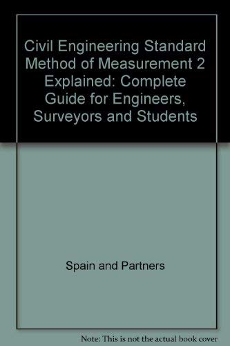 Buy Civil Engineering Standard Method of Measurement 2 Explained ...