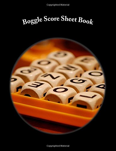Boggle Score Sheet Book: 100 Pages (50 sheets) : Coallier, Julien ...