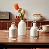 Vase Decoratif Ceramique Blanc - 3 Mini Petit Vase pour Fleurs ...