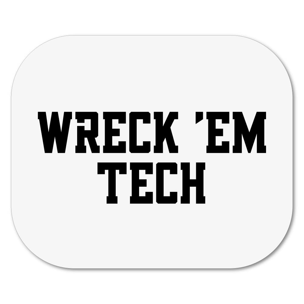 Amazon.com: U-Stencil Texas Tech Wreck'em Tech Curbee Stencil - TTOOS ...