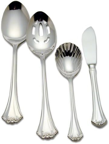 Amazon.com | Reed & Barton Country French Stainless Steel 4-Piece ...