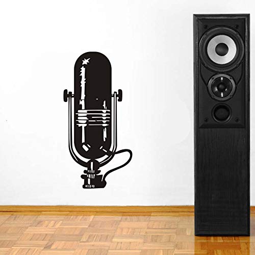 Buy Gadgets WRAP Wall Art murals Musical Instrument Microphone Sticker ...