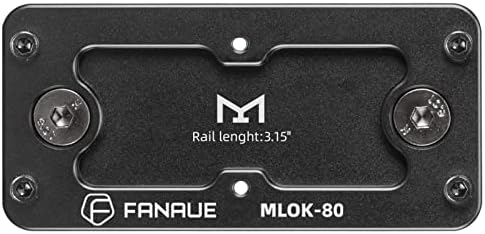 Amazon.com : LYHgogo AR Mlok Arca Rail Tripod Ball Head Mount Adapter - Bog Tripod Ballhead ...