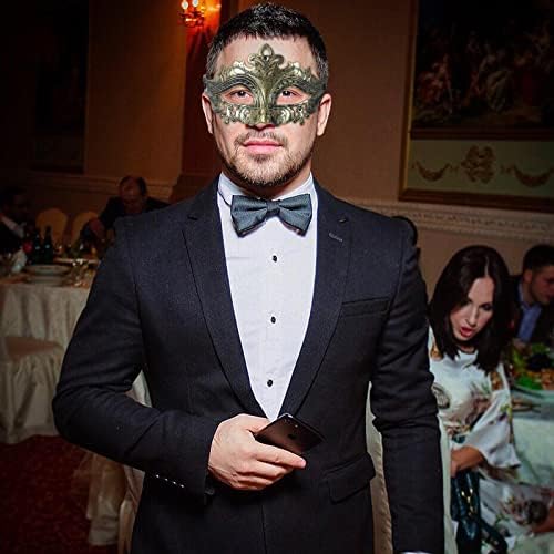 AWAVM Venetian Mens Masquerade Ball Masks Face Mask for Party, Fancy ...