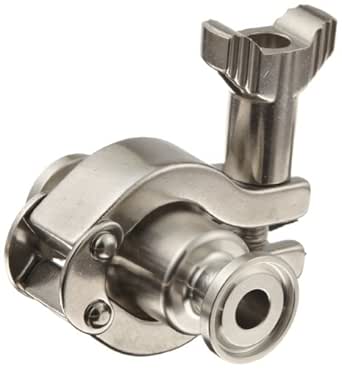 Dixon B45MP-R50 Stainless Steel 316L Spring Check Valve, 1/2" Tube OD Quick Clamp: Industrial ...