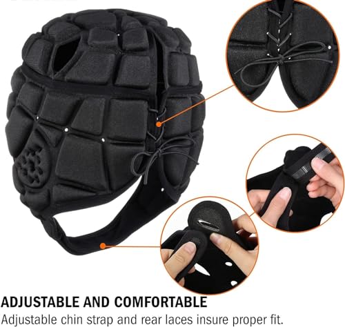 Rugby Headguards Rugby Head Guard Soft Padded Headgear Shell Head ...