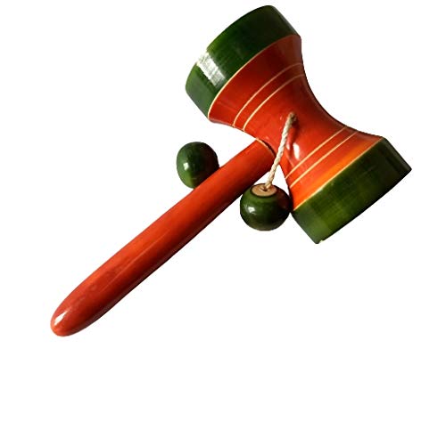 Wooden Damaruga Toddler Toy : Amazon.in: Toys & Games