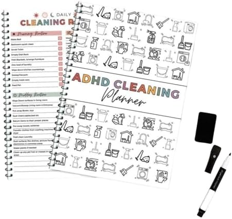 Amazon.com : Adhd Cleaning and Organizing Planner, Adhd Cleaning ...