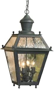 Amazon.com: Amesbury Collection 4-Light 24" Charcoal Hanging Lantern ...