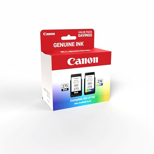 Canon PG-275 XL / CL-276 XL Genuine Ink Value Pack (2 Cartridges ...