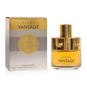 Amazon.com : Azure Vantage Spray Cologne - Eau De Parfum for Men - 3.4 ...