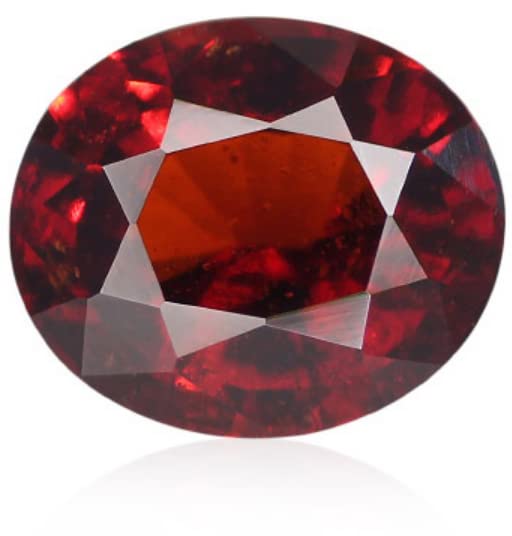 Siloni Gomed 6 Ratti 5.50 Carat Semi Transparent Hessonite Garnet Stone ...