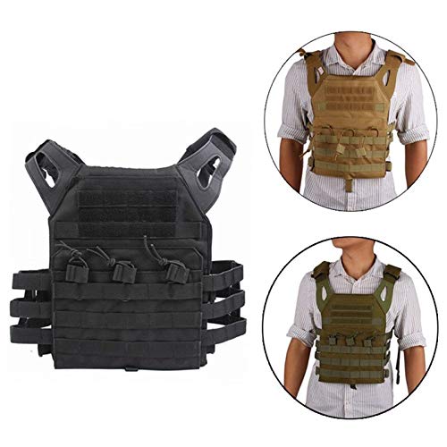 600D Molle Tactical Vest Simplified Version Military Chest Protective ...