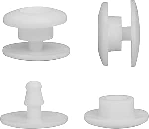 Amazon.com: COHEALI 1bag100pairs Use Snap Retaining Fixing Retainer ...