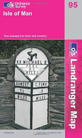 Isle of Man: Sheet 95 (OS Landranger Map) : Ordnance Survey: Amazon.co ...