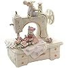 Amazon.com: Cosmos 58022 Fine Porcelain Mice and Sewing Machine Musical ...