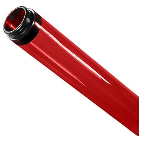 T8 48" Inch Red Colored Fluorescent Safety Sleeve - Tube Guard - Amazon.com