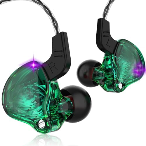 Amazon.com: Amazon Basics 3.5mm Jack Wired Earbuds with Microphone, In ...