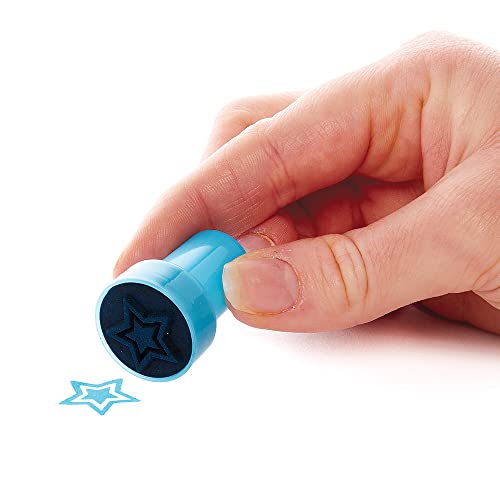 Baker Ross FX266 Star self inking Stampers – Pack of 10, Stamps for ...
