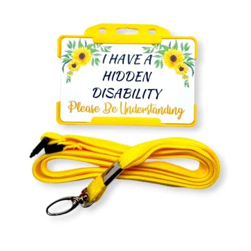 Hidden Disability ID Card - Lanyard - Disability Awareness : Amazon.co ...