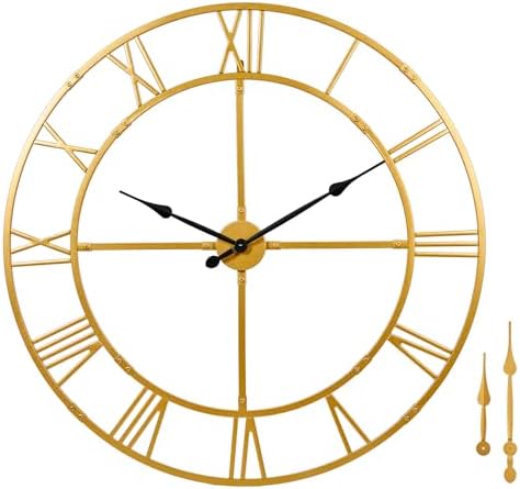 Amazon.com: Ohweog Large Wall Clock for Living Room Decor – 48 inch ...