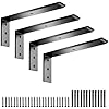 Amazon.com: Premium Heavy Duty Countertop Brackets 16 inch 4 Pack (2/5 ...