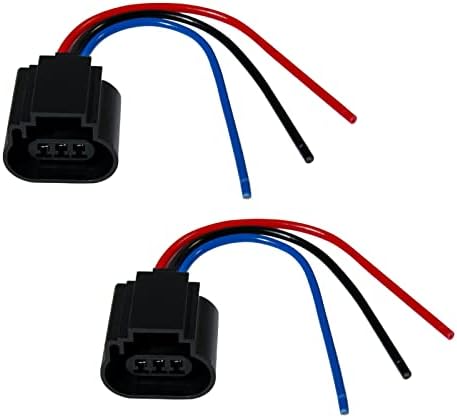 Amazon.com: LivTee Ceramic H4 9003 HB2 Headlight Connector with 3 ...