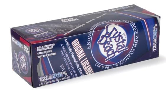 Amazon.com : Crystal Beach Loganberry Drink 12 pack of 12oz cans ...