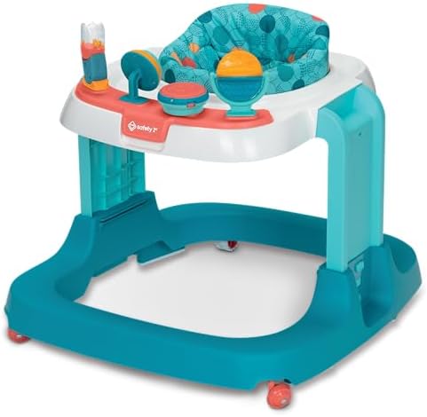 Amazon.com : Safety 1st Ready, Set, Walk! DX Developmental Walker ...