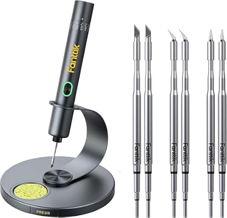 Fanttik T1 Max Precision Soldering Iron Set & Fanttik C210 Soldering ...