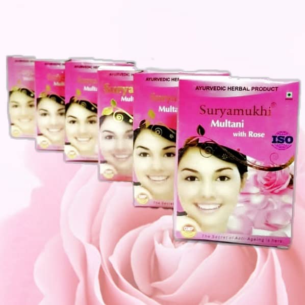Suryamukhi Multani with Herbal Powder ROSE flavour Cleanses the skin ...