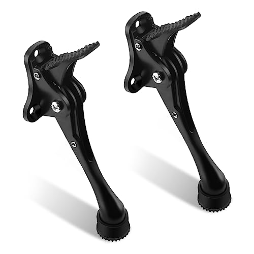 TOKPLNU Kick Down Door Stop, 4 Inch Long KickDown Door Locks Stopper ...