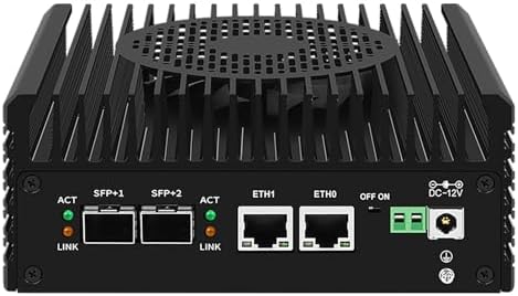 Amazon.com: Firewall Mini PC 2x10G SFP+ Ports,Intel Alder Lake i3-N305 ...