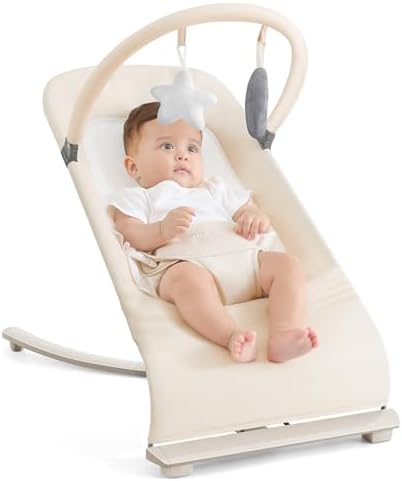 Amazon.com: 3-in-1 Portable Baby Bouncer & Rocker Chair for Newborn to ...