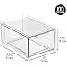 Amazon.com: mDesign Stackable Storage Containers Box with Pull-Out ...