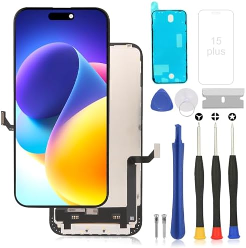Amazon.com: for iPhone 15 Plus Screen Replacement Kit Full Assembly ...