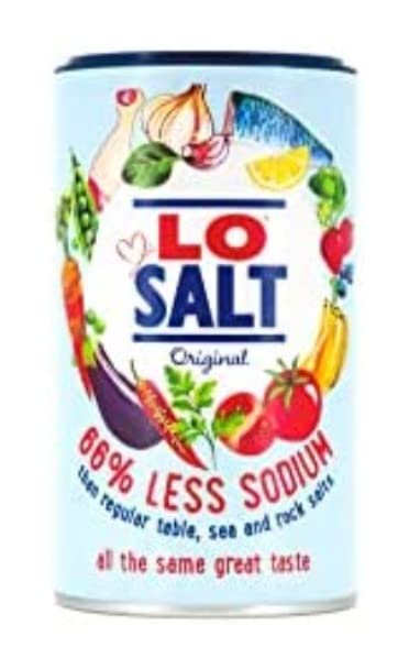 LoSalt Original Reduced Sodium Salt 350g : Amazon.co.uk: Health ...