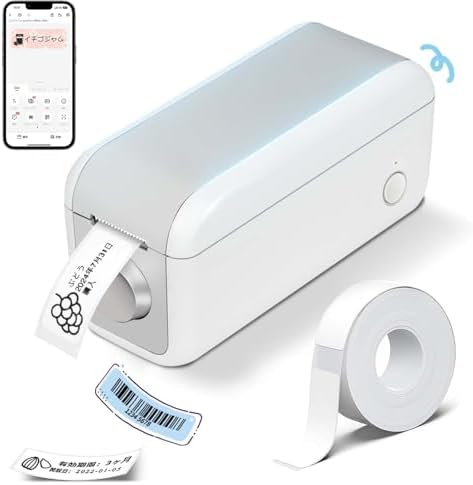Amazon.co.jp: Label Writer, Smartphone Compatible, Label Printer, Multi ...