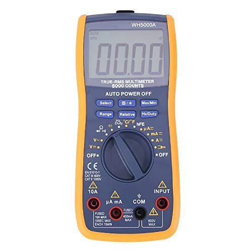Generic WH5000A Magnet Digital Multimeter 5999 Counts Auto Range with ...