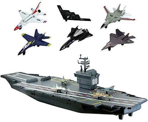 Buy Motormax Giant 31 inch Aircraft Carrier with 6 Modern Planes Online ...
