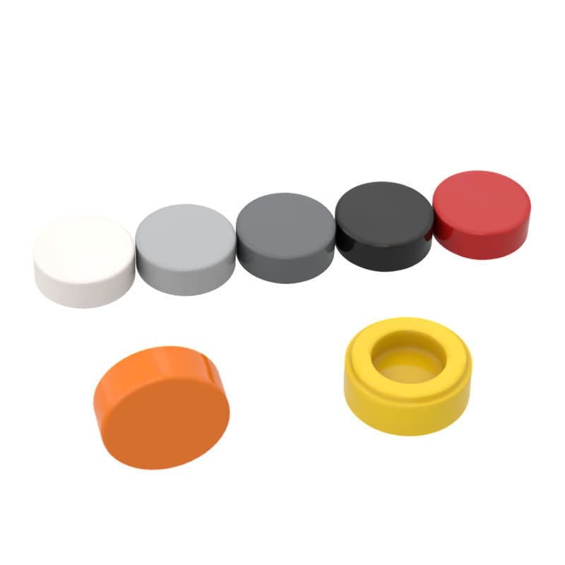 Amazon.com: 1x1 Round Tile 1000 Pieces, 98138 Bricks Compatible with ...