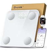 Amazon.com: Ovutek Smart Scale for Body Weight, Digital Bathroom Scale ...