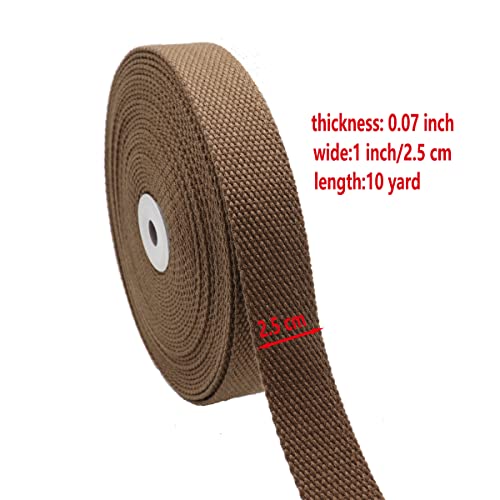 Snapklik.com : Heavy Cotton Webbing 1 Inch Wide 10 Yard Polyester ...